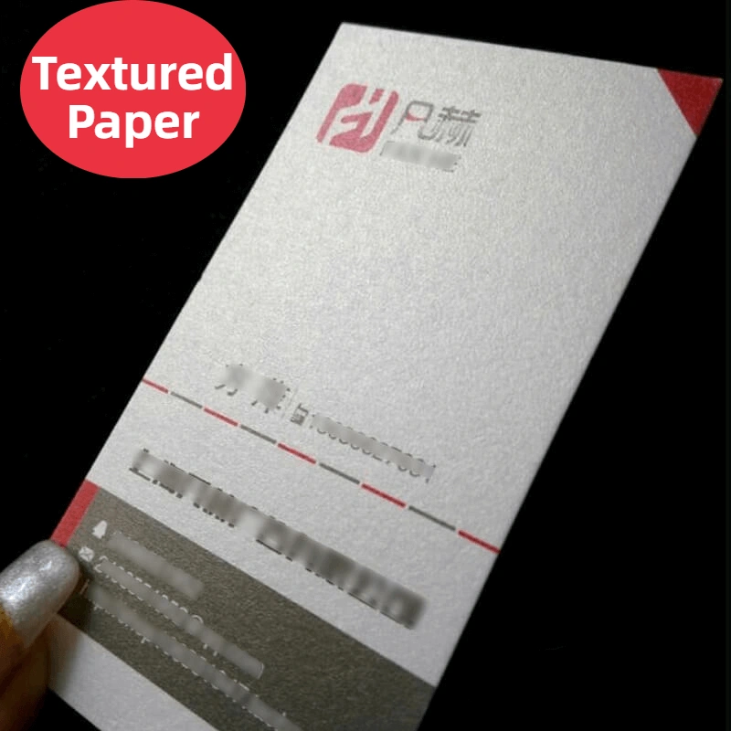 Custom Texture Paper Business Card