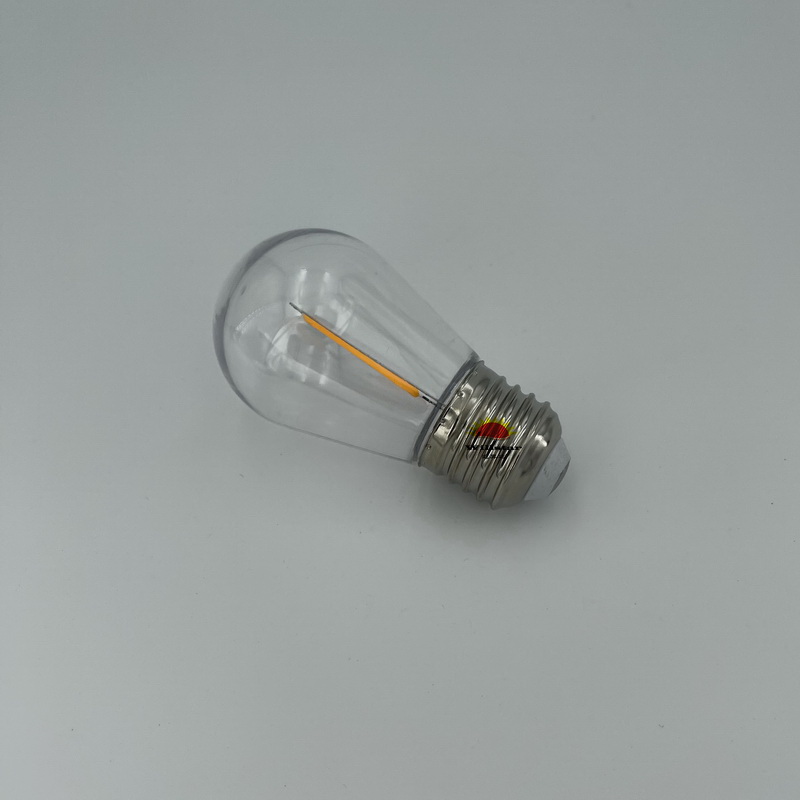 S14 LED Light Bulb 1W Clear DL WW