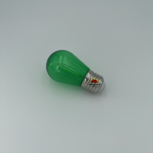 Color filament and Color Shell S14 Light Bulb 1W