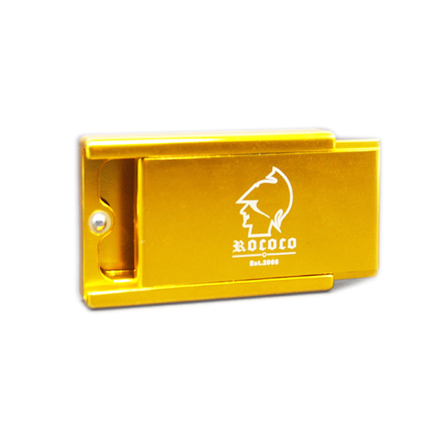 ROCOCO SNUFF BOX AVIATION ALUMINUM,Snuff or Snus Box