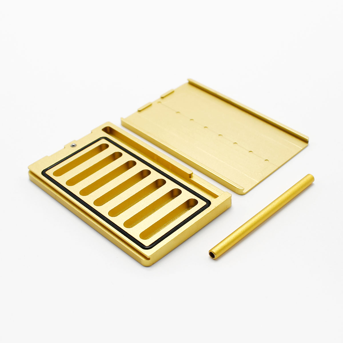 ROCOCO 15th snuff box，PREMIUM snuff box, 7 grooves with straws, made of ...