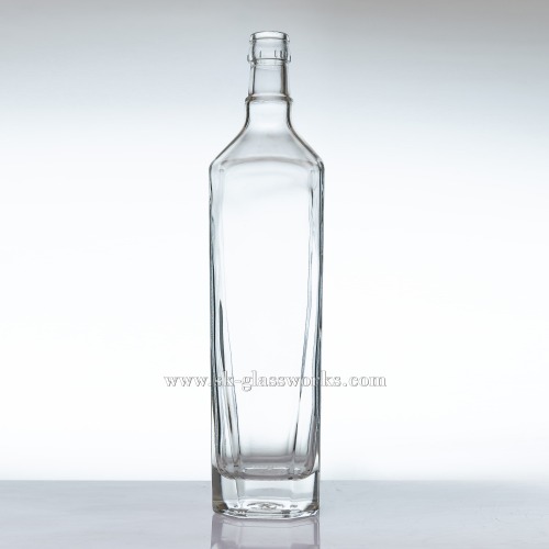 bulk Square Glass Spirit Bottle