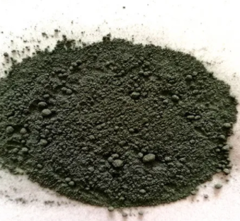 Why is chromium carbide a high melting point material?