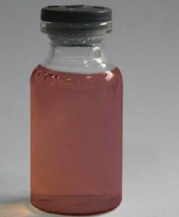 What's so unique about the colloidal gold solution?