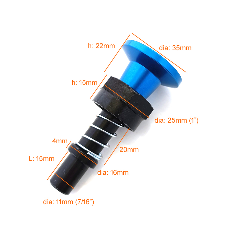 Precor replace Pop Pin- d11mm*20L*D35 #6970