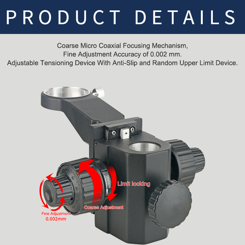 KOPPACE Microscope Focusing Bracket Column Hole 32mm Fine Tuning ...
