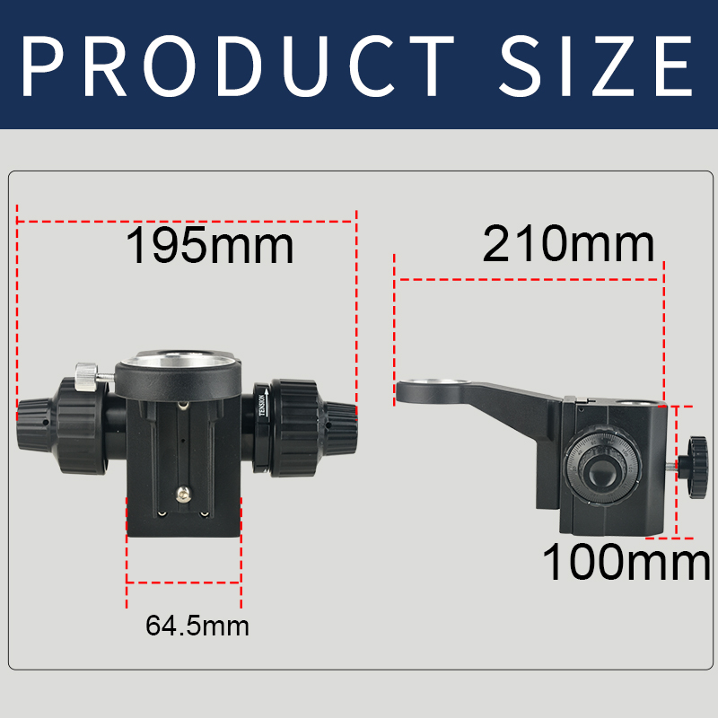 KOPPACE Microscope Focusing Bracket Column Hole 32mm Fine Tuning ...