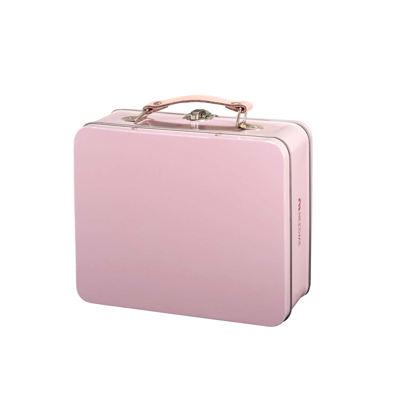Premium Custom Pink Castle Metal Lunch Box with Handle for Kids Gift ...