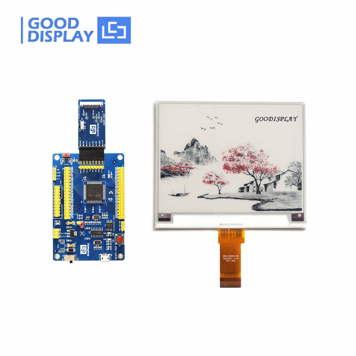 4.2 inch three colors e-paper display red electronic paper screen module