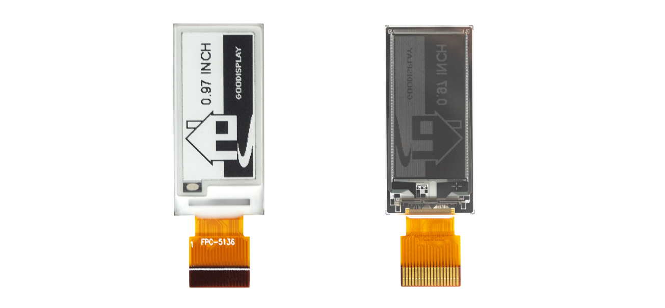 0.97 inch Eink Screen Mini E-Paper Display, GDEM0097T61