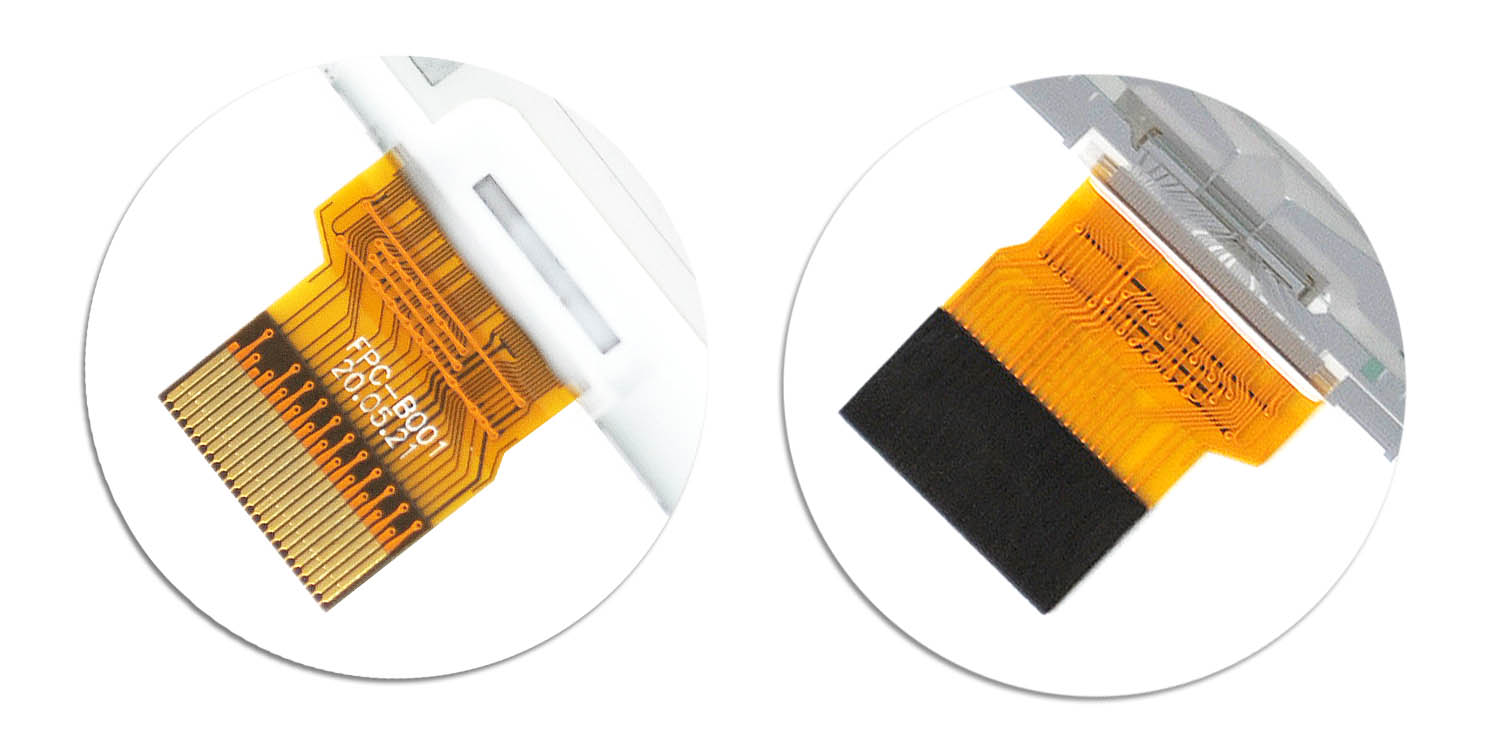1.54 inch 200x200 dot matrix e ink display high rate refresh ...