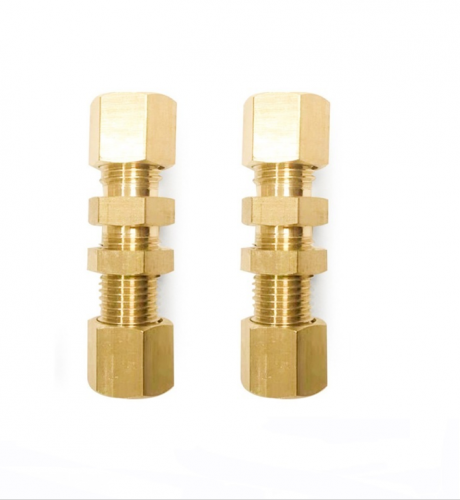 IMPA 734051-734058 MST BRASS FLARELESS BULKHEAD UNION