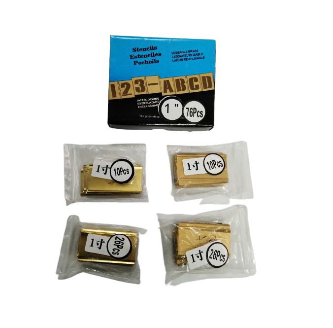 IMPA 613131-613160 MST STENCIL LETTER & FIGURE SET