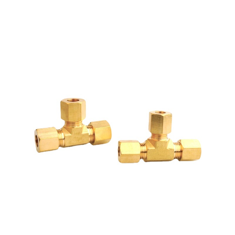 IMPA 734061-734068 MST UNION TEE FLARELESS BRASS