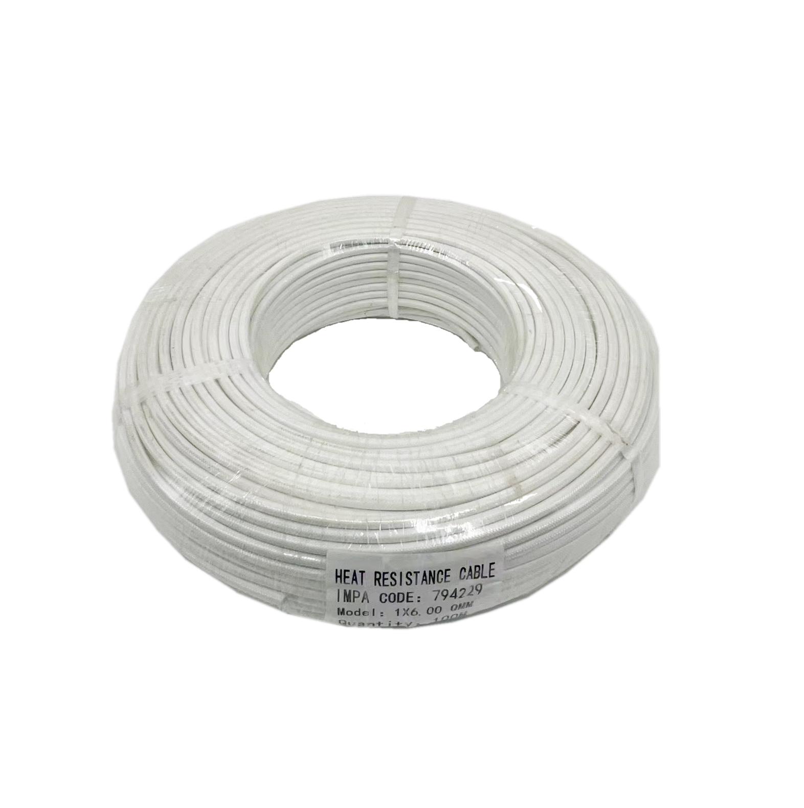 IMPA 794226-794229 MST CABLE SILICON RUBBER & GLASS, CLOTH SHEATHED