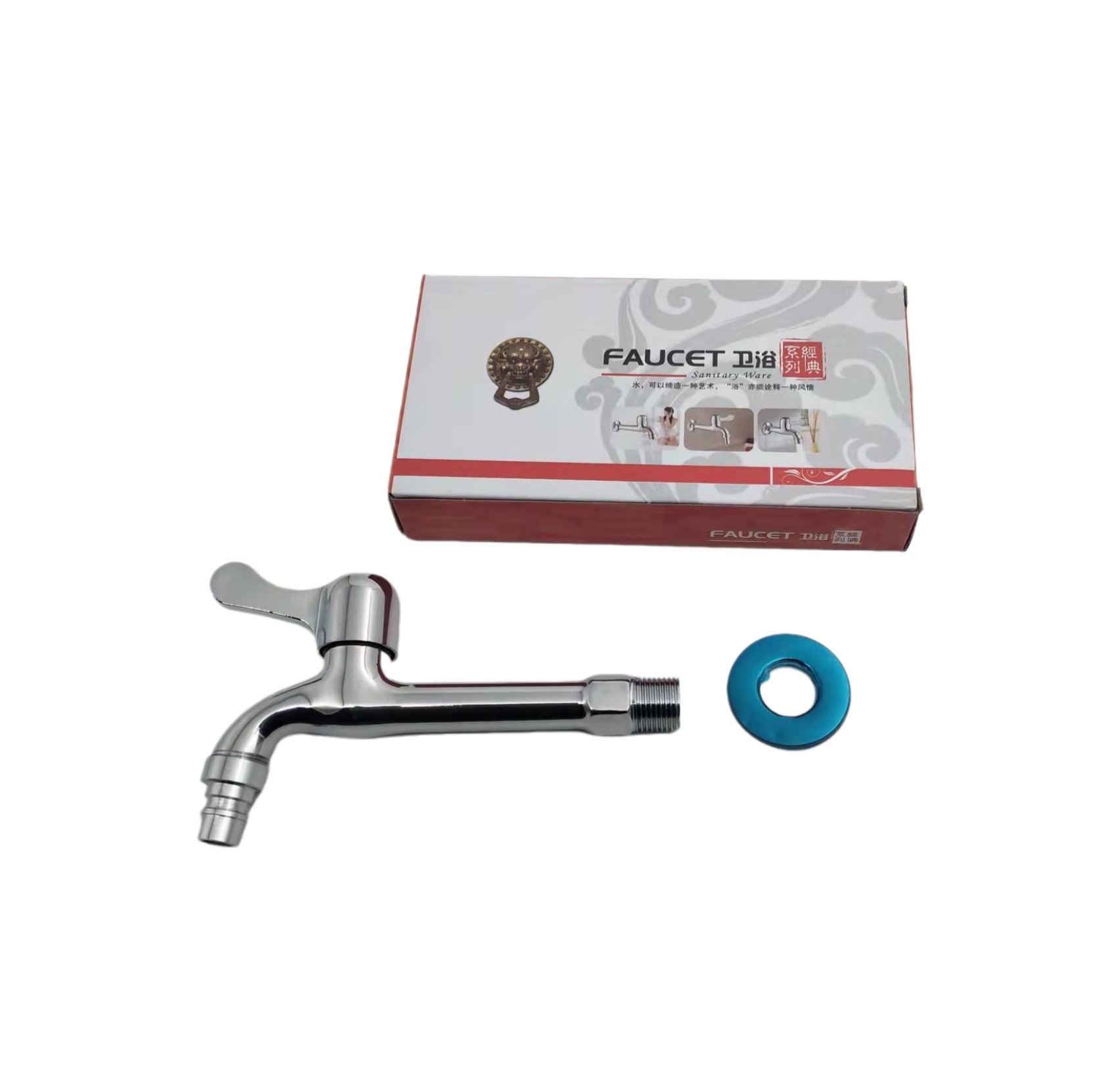 IMPA 530105 530109-530110 MST LONG SHANK WALL FAUCETS