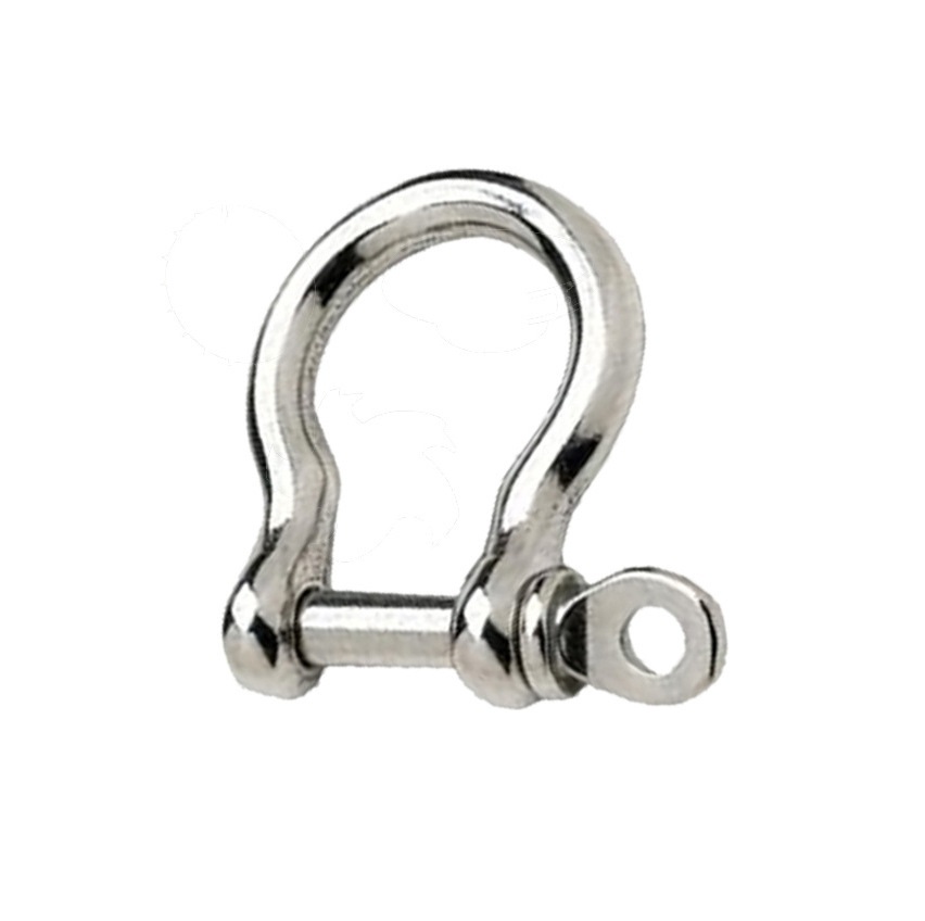 IMPA 233601-233611 MST STAINLESS STEEL BOW SHACKLES-BC WITH EYE BOLT