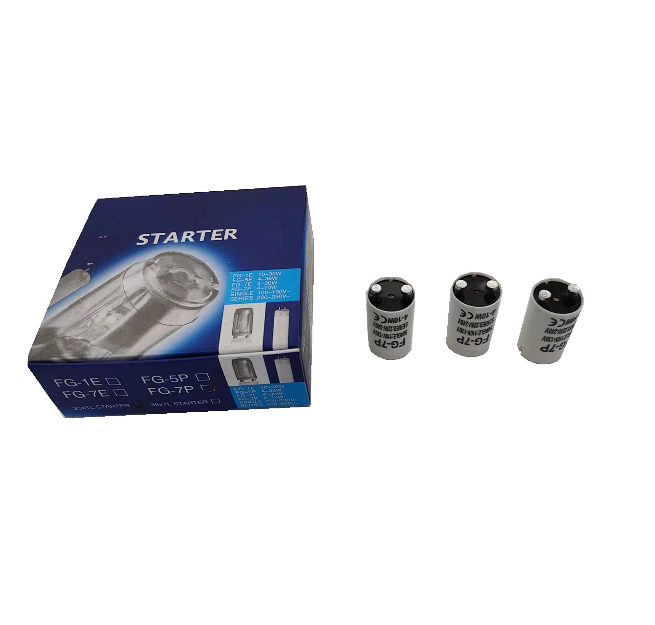 IMPA 791501-791506 MST STARTERS FOR FLUORESCENT LAMPS