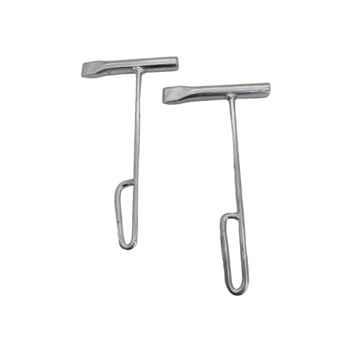 IMPA 612957-612958 MST CROSS CUT HOT CHISELS, WITH IRON HANDLE