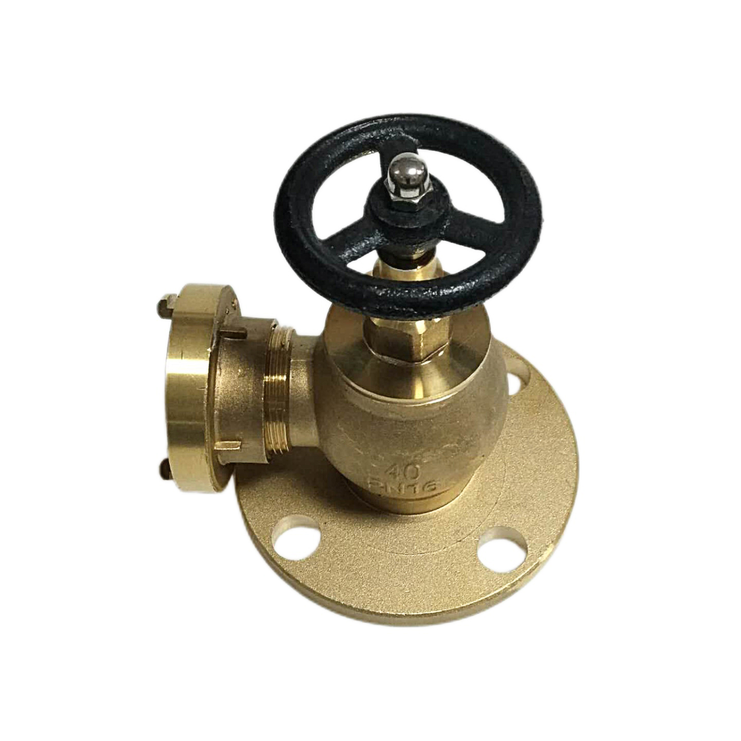 IMPA 756055-756057 MST FIREFIGHTING/DECKWASH VALVE DIN BRONZE, FLANGE ...