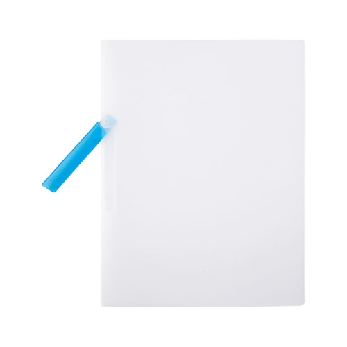 Swing Clip File with Colored Clip, Transparent, PP A4,Presentation Folders