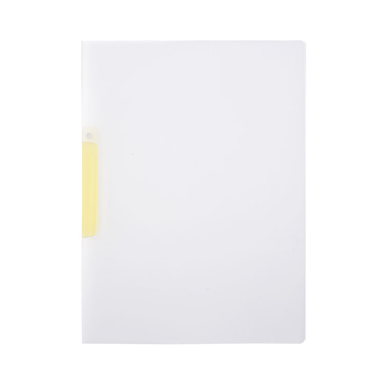 Swing Clip File with Colored Clip, Transparent, PP A4,Presentation Folders