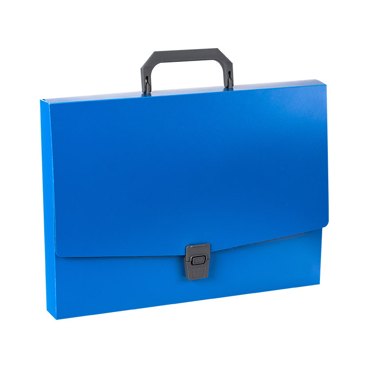 Portable Document Case with Handle, Opaque, PP A4,Box Files