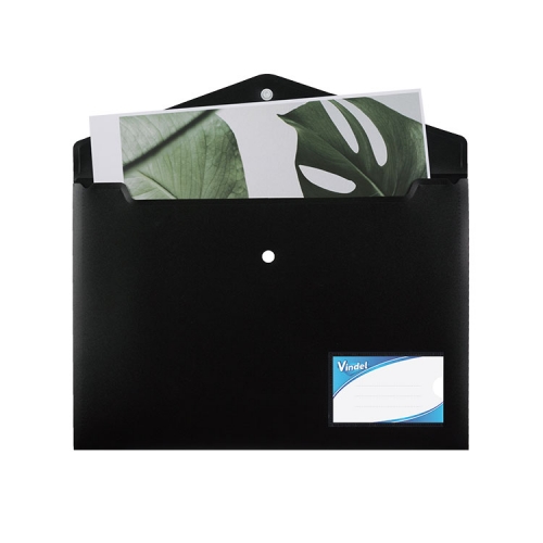 Document Wallets with Button Closure, Opaque, PP A4 and Foolscap ...