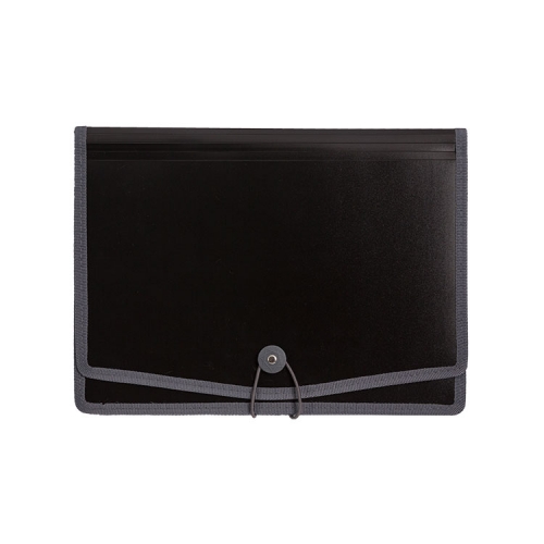 Expandable Document Case with Fabric Gusset, Elastic Closure, PP A4 ...