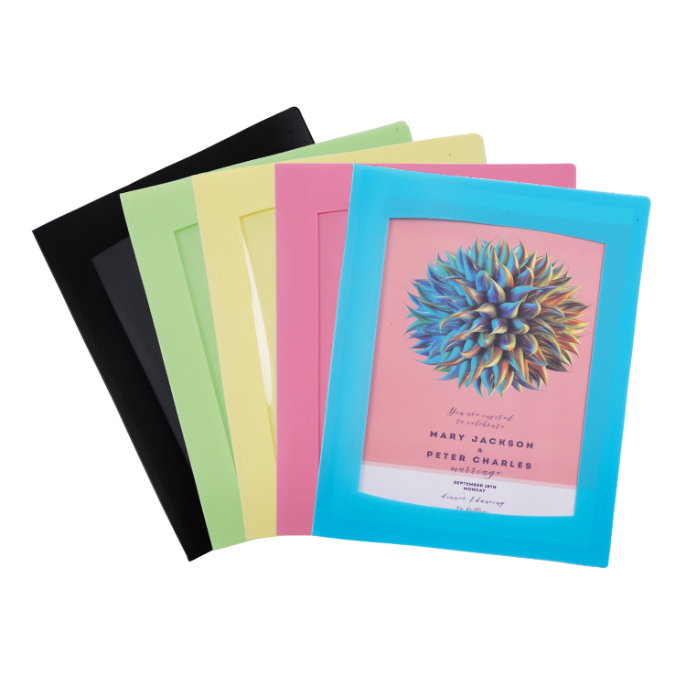 Framed Report Files with Front View Pocket, PP A4,Presentation Folders