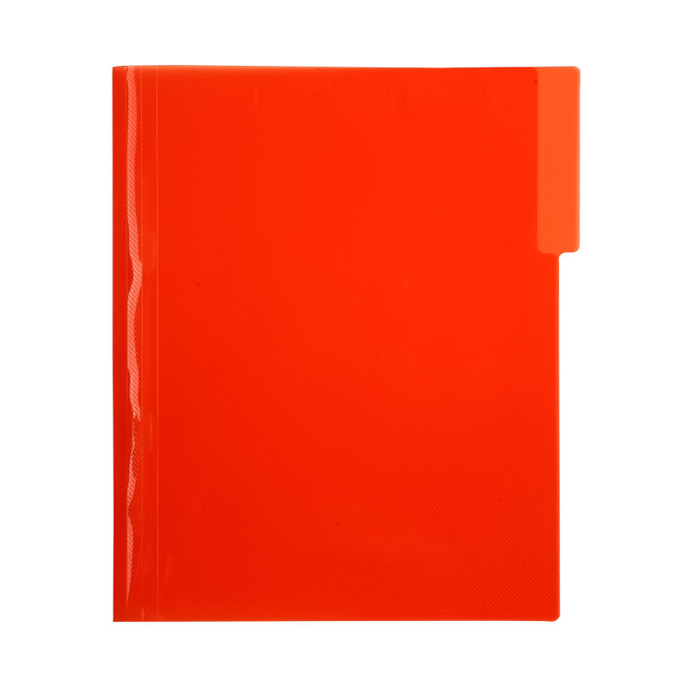 Poly File Folder with Fasteners, Top Tab, Letter size,Presentation Folders