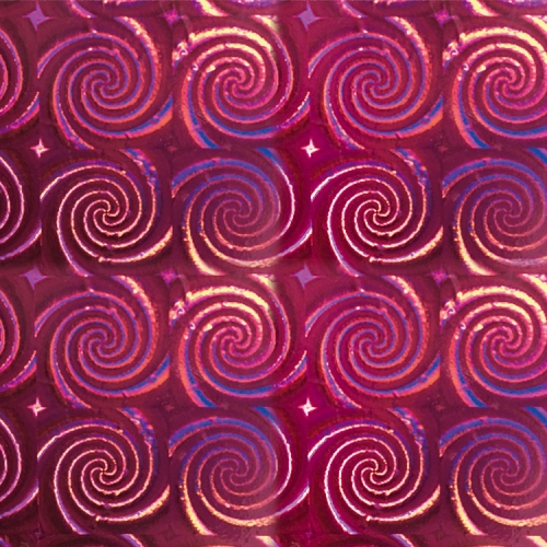Holographic Self-adhesive Book Cover Swirl