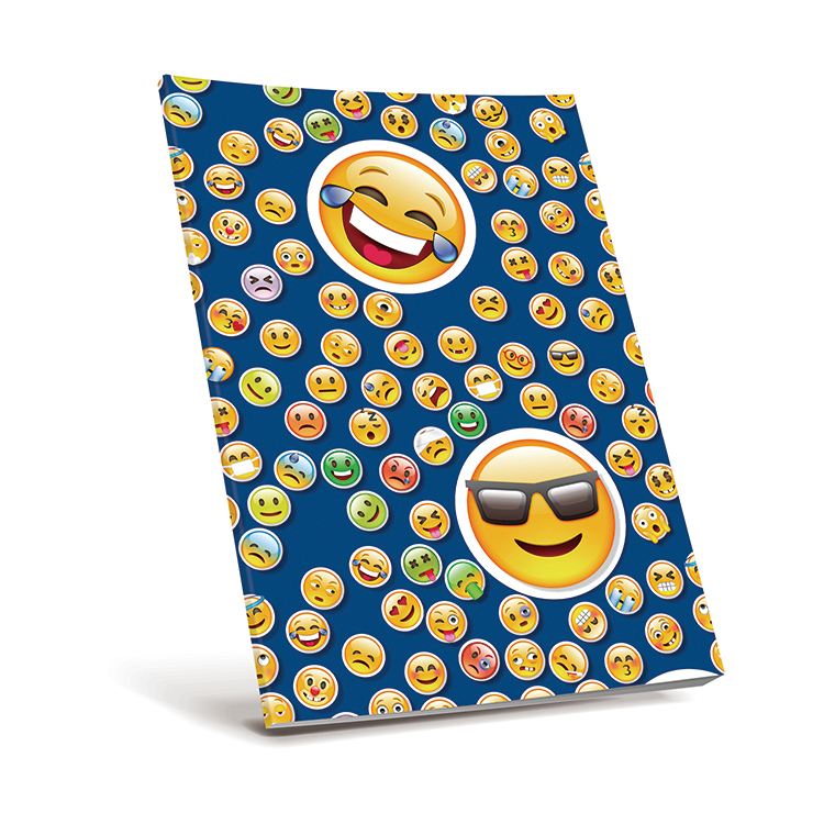 Self-adhesive Book Cover Emoji Faces