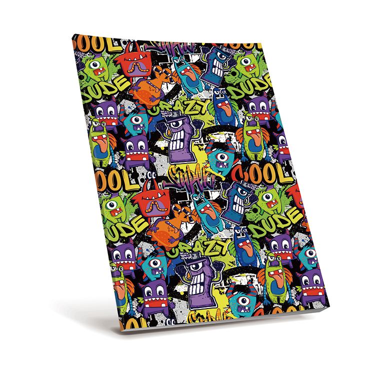Self-adhesive Book Cover Graffiti