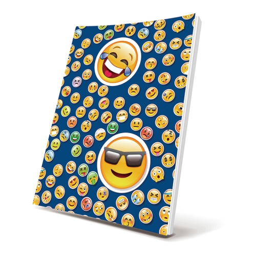 Self-adhesive Book Cover Emoji Faces