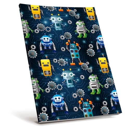 Self-adhesive Book Cover Robots