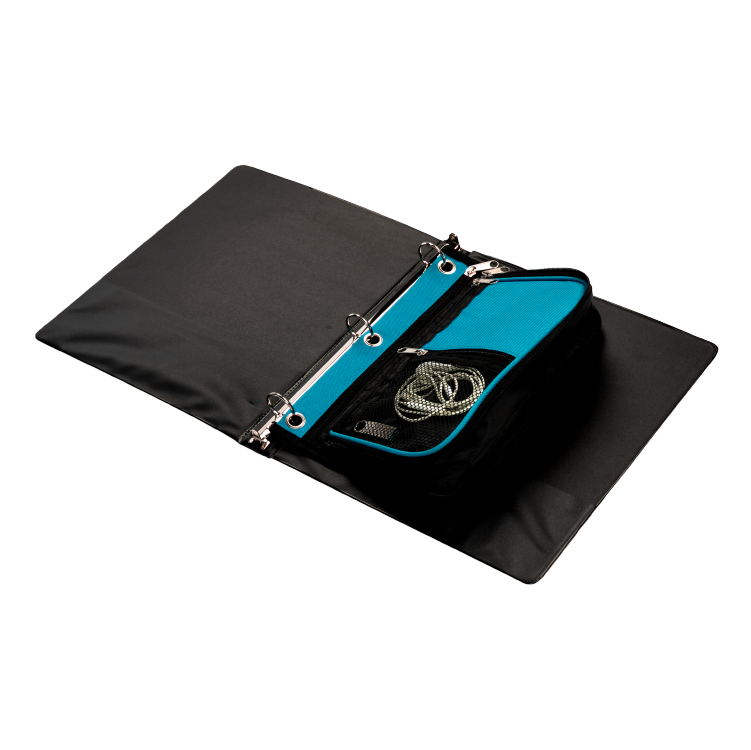 EXPANDABLE BINDER PENCIL POUCHES,Zipact