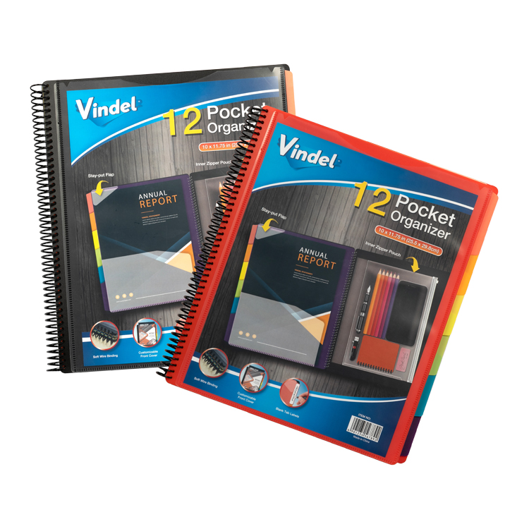 12 Pocket Poly Project Organizer