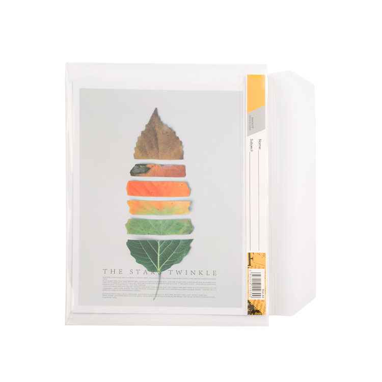 A4 clear project file jacket