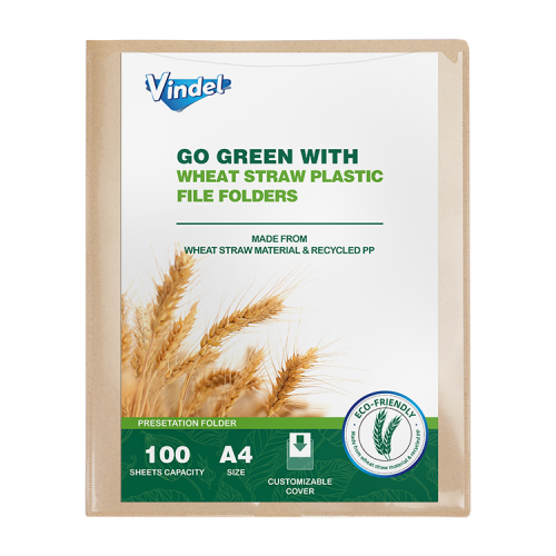 Presetation Folder, Wheat Straw Plastic,Wheat Straw Collection