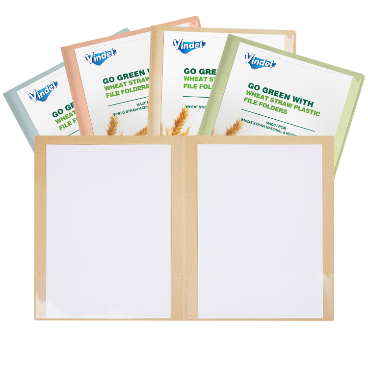 Presetation Folder, Wheat Straw Plastic,Wheat Straw Collection