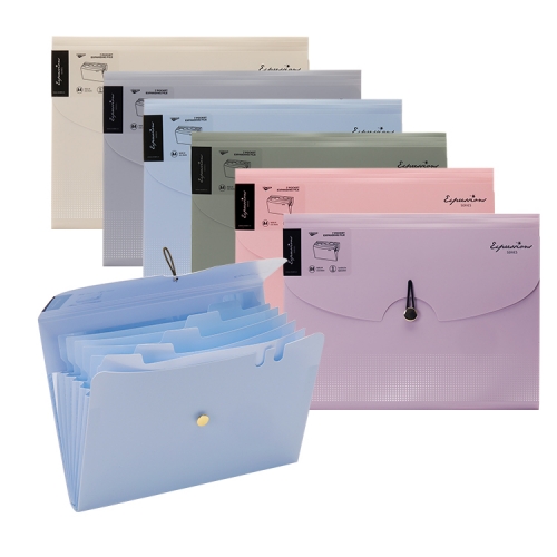7 POCKET EXPANDING FILE,Morandi