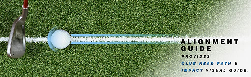 Champkey AGT Golf Hitting Mat | Heavy Duty Rubber Base Golf Practice ...