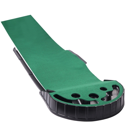 Champkey PUTTECH Hazard Golf Putting Mat - True Roll Surface & Non Slip ...