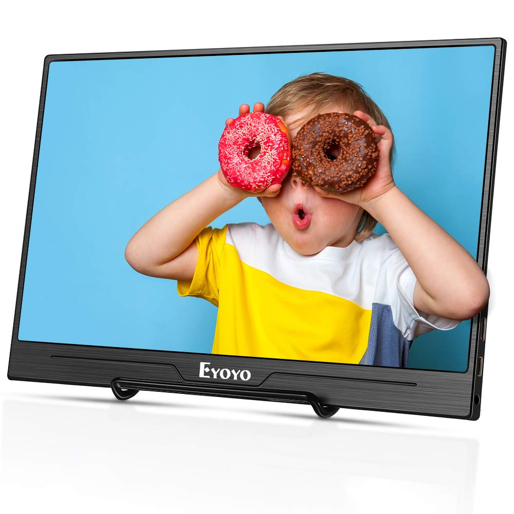 2k Small Eyoyo 13.3 Inch Touchscreen Monitor 1920x1080 IPS Portable ...