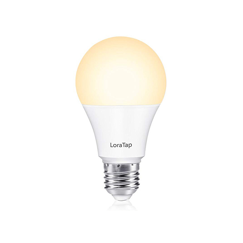 LoraTap Dimmable A19 E27 LED Light Bulb with 100m Range