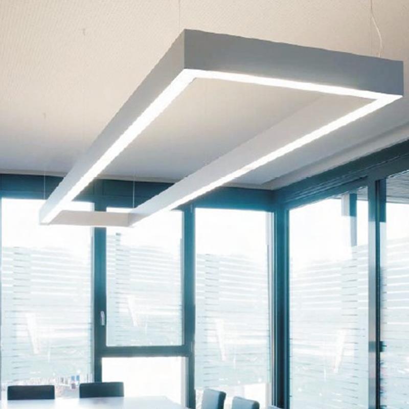 Modern Hanging Pendant Light New Design Square Lamp Living Room LED ...