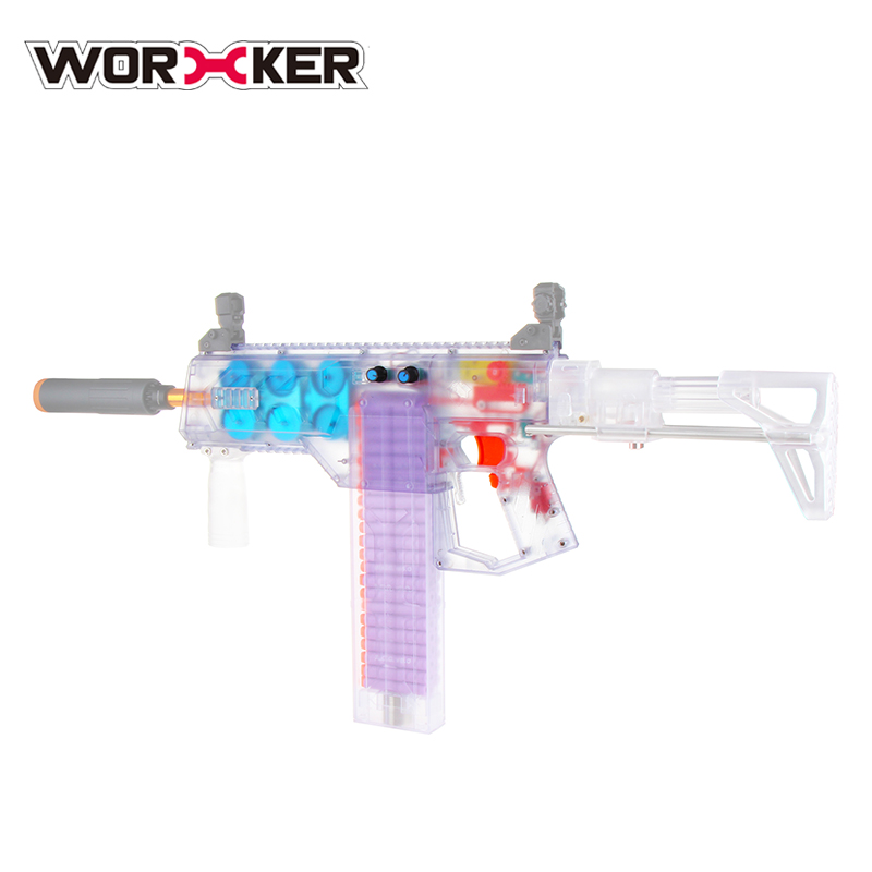 Worker Toys Dominator Blaster Main Body - Transparent,Blaster