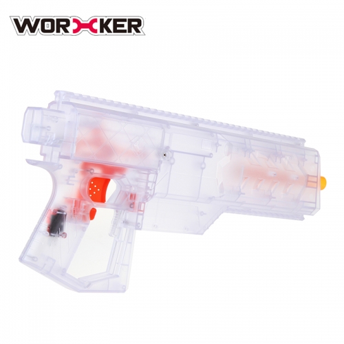 Worker Toys Dominator Blaster Main Body - Transparent,Blaster