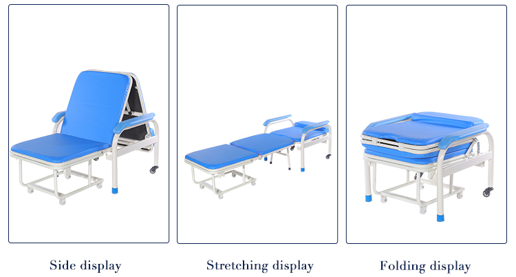 China Hospital Furniture Multi-Function Folding Accompany Comfortable ...